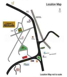 Esteem Ventures Esteem Altitude Map - Yeshwanthpur, Bangalore Location Map