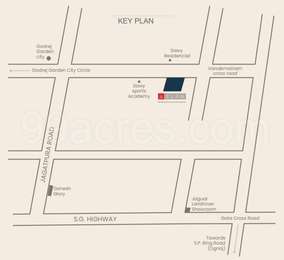 Euphoria Developers Euphoria Aaryan Elan Map - Jagatpur, Ahmedabad ...