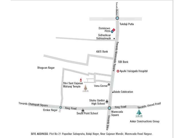 Aakar Residency Manewada, Nagpur | Price List & Brochure, Floor Plan ...