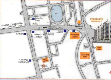Evershine Builders Evershine Embassy Map - Shastri Nagar, Mumbai ...