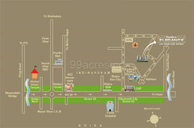 Exotica Housing And Infrastructures Builders Elegance Arcade Map ...