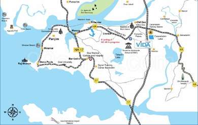 Expat Projects and Development Expat Vida Goa Map - Kadamba Plateau ...