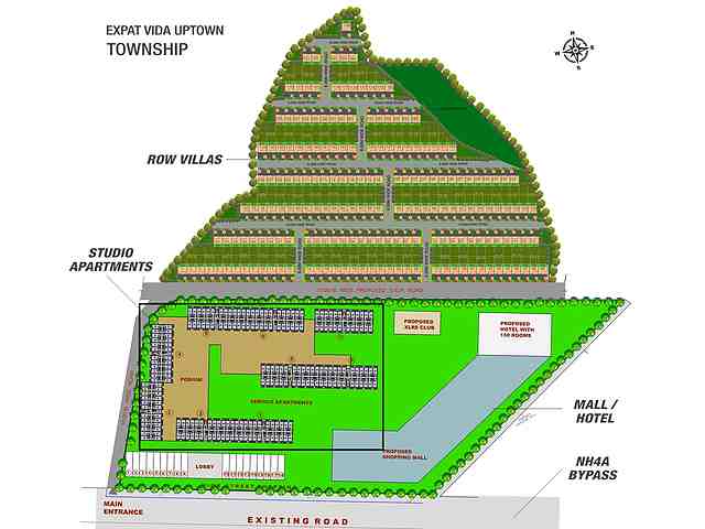 Expat Vida Uptown Studios Kadamba Plateau, Goa Resale Price List ...