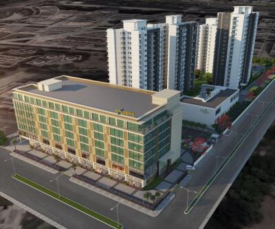 Bare shell Office Space in Experio at Experion Capital Gomti Nagar ...