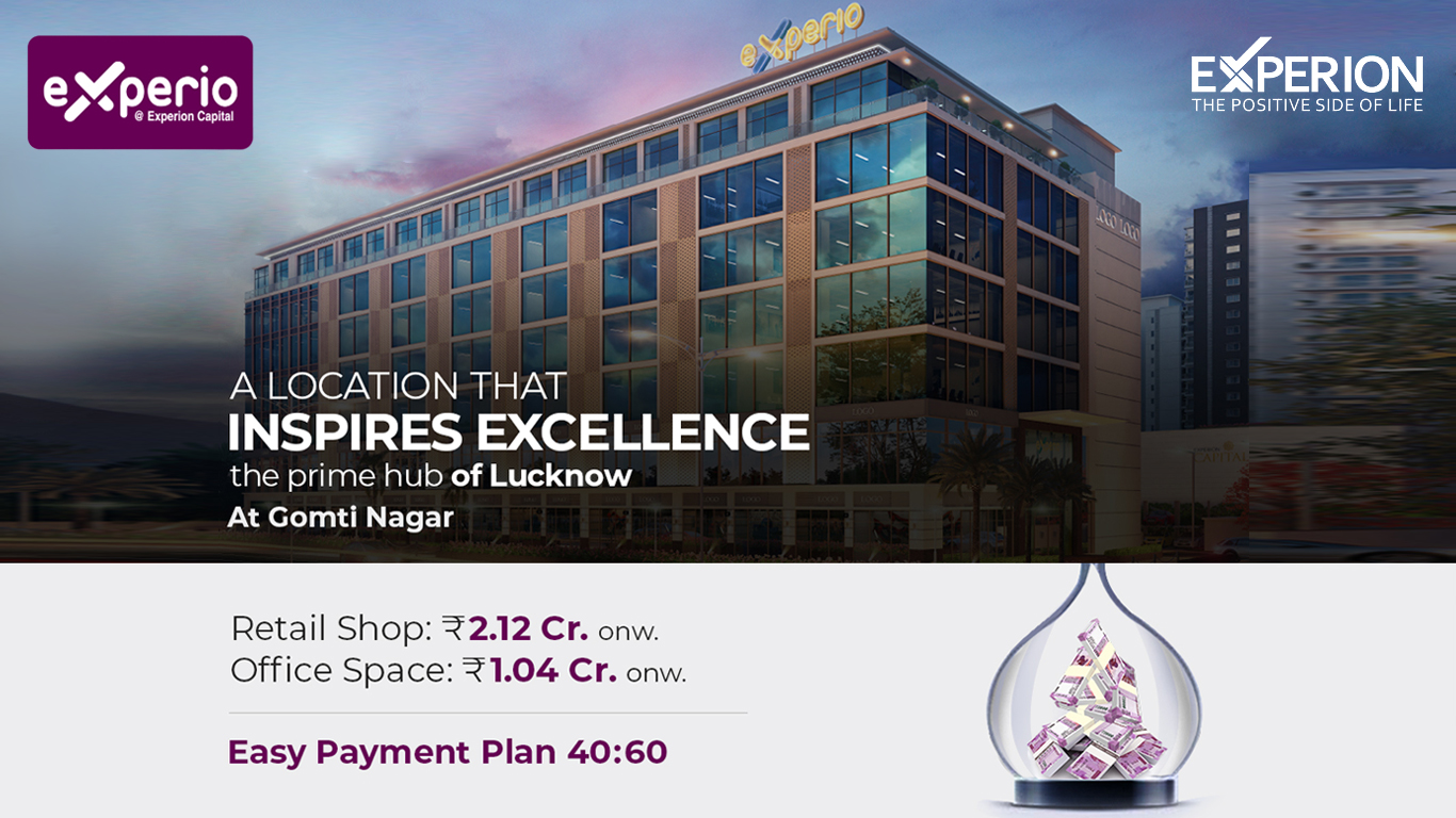 Experio at Experion Capital Lucknow, Gomti Nagar - Invest in Office ...