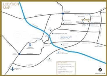 Experion Developers Experio at Experion Capital Map - Gomti Nagar ...