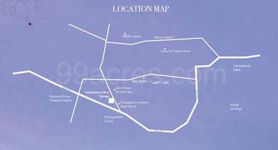 FN Infrastructures Foundations Silver Springs Map - Hootagalli, Mysore ...