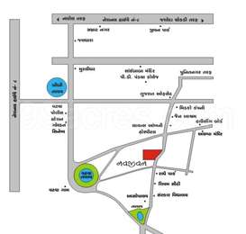 Foliage Real Estate Foliage Navjivan Flats Map - Vatva, Ahmedabad East ...