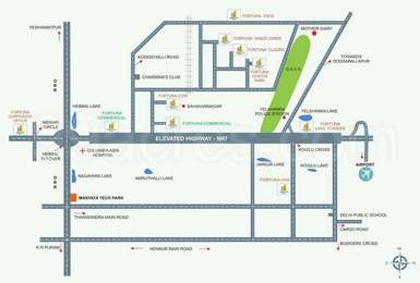 Fortuna Projects Builders Fortuna Center Park Map - Sonappa Layout ...