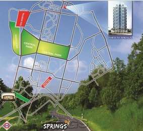 Fortune Developers Fortune Springs Map - Kharghar, Navi Mumbai Location Map