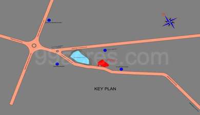 Fortune Dream-con Fortune Lake Homes Map - Umbergaon, Valsad Location Map