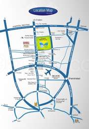 Fortune Infra Developers Fortune Doctors Colony Map - Srisailam Highway ...