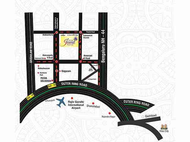 Fortune Jewel Hyderabad, Ranga Reddy Resale Price List, Brochure, Floor ...