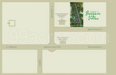 Forus Initiatives Thrissur Forus Bougain Villa Map - Urakam, Thrissur ...