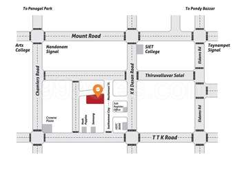 Foshan Infrastructure Foshan Sakthi Enclave Map - Alwarpet, Chennai ...