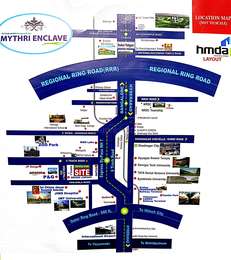 Future Acres Mythri Enclave Map - Kothur, Hyderabad Location Map