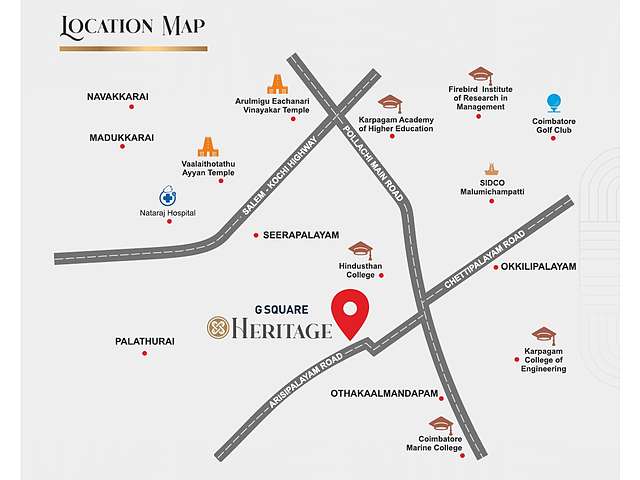 G square Heritage Othakalmandapam, Coimbatore Resale Price List ...