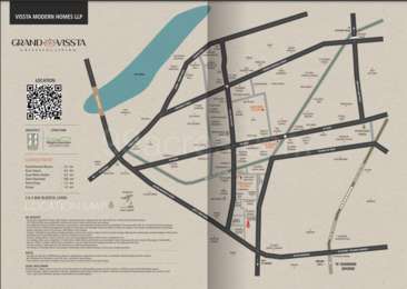 Vissta Modern Homes LLP Grand Vissta Map - Vesu, Surat Location Map
