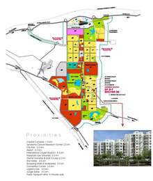 GT Group Chhattisgarh GT Lifespaces Map - Naya Raipur Location Map