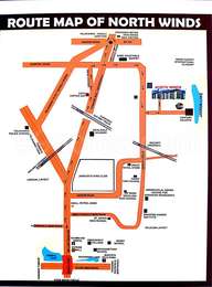 Gagan Constructions and Patel Developers North Winds Map - Jakkur ...