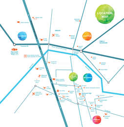 Gagan Developers Gagan Klara Map - Balewadi, Pune Location Map