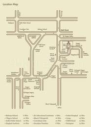 Gagan Properties Builders Gagan Renaissance Map - Pisoli, Pune Location Map