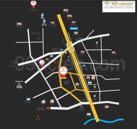 Gaikwad Developers Gaikwad Nirvanas Map - Wakad, Pune Location Map