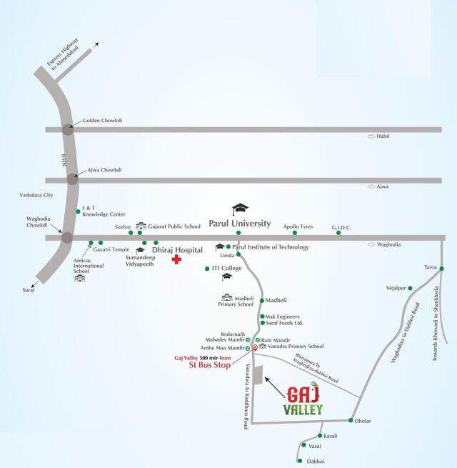 Gaj Valley Vanadra, Vadodara | Price List & Brochure, Floor Plan ...
