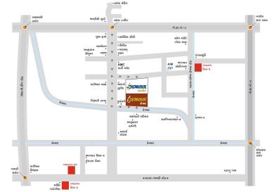 Gajanan Group Gajanan Royal Bungalows Map - Narol, Ahmedabad East ...
