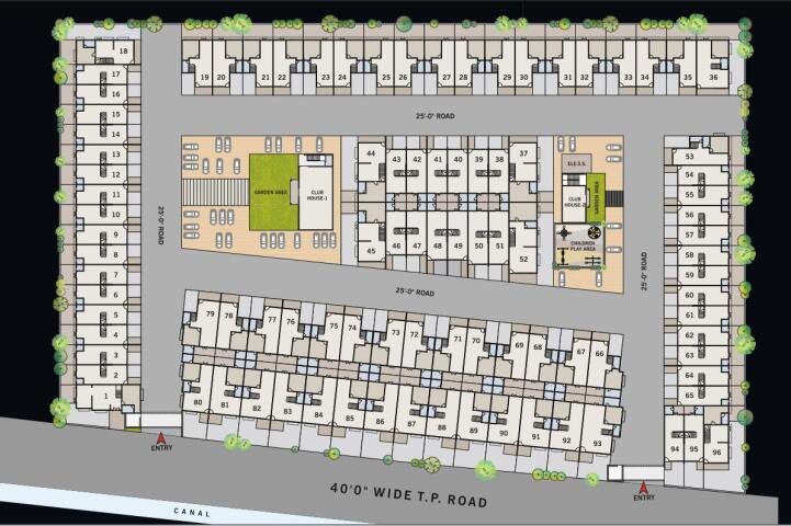 Gajanan Royal Bungalows Narol, Ahmedabad East | Price List & Brochure ...