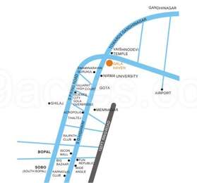 Gala Infrastructure Builders Gala Haven Map - Vaishnodevi Circle ...