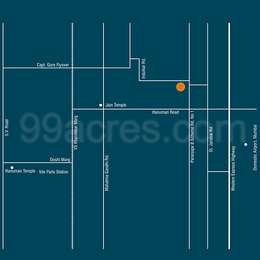 Gala Infrastructure Builders Gala Amora Map - Vile Parle East, Mumbai ...