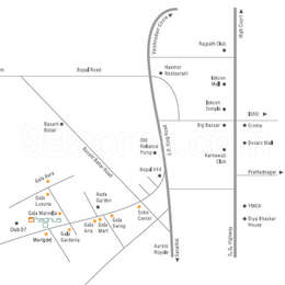 Gala Infrastructure Builders Gala Magnus Map - South Bopal, Ahmedabad ...