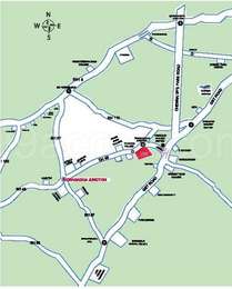 Galada Housing Galada Ferntree Map - Padappai, Chennai Location Map