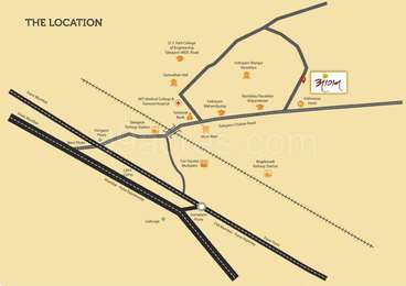 Galaxy Associates Aangan Map - Talegaon Dabhade, Pune Location Map