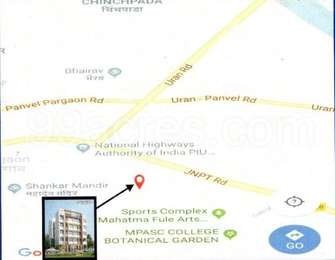 Ganeshay Builders Ganesh Krupa Map - Karanjade, Navi Mumbai Location Map