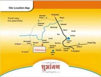 Gangotree Greenbuild Gangotree Shubhangan Map - Pirangut, Pune Location Map