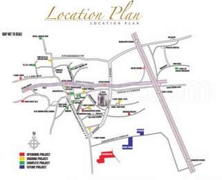 Ganguly Group 4 Sight Impression Map - Garia, Kolkata Location Map