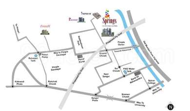 Garve Developments Garve Springs Map - Kashid Park, Pimple Saudagar ...