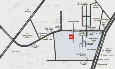 Gayatri Developers And Promoters Gayatri Avenue Map - Alwal ...
