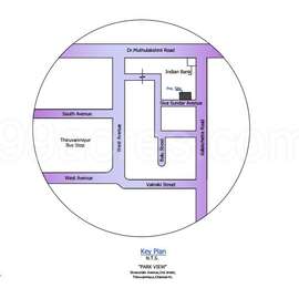Gayatri Realities Gayatri Park view Map - Thiruvanmiyur, Chennai ...