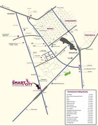 GBP Real Assets Smart City Map - Aerocity, Mohali Location Map