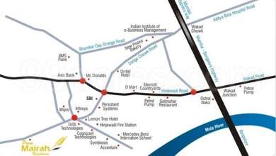 Geeta Builders Pune Prem Mairah Residences Map - Hinjewadi, Pune ...