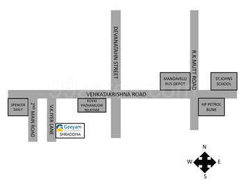 Geeyam Constructions Geeyam Shraddha Map - Mandaveli, Chennai Location Map