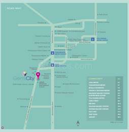 Gems Group Gems City Map - Joka, Kolkata South Location Map