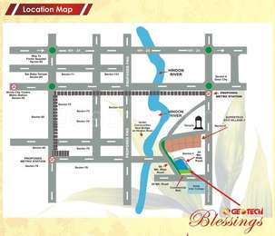 Geotech Homz Builders Geotech Blessings Map - Sector 1 Greater Noida ...