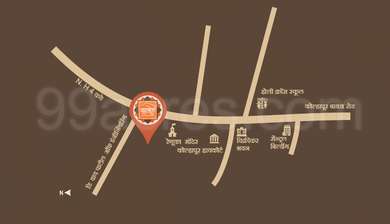 Ghatge Developments Ghatge Gruhyog Bawada Map - Kasaba Bawada, Kolhapur ...