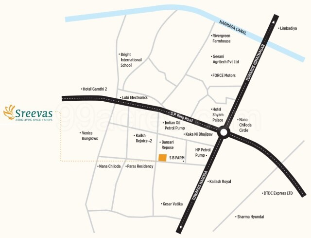 Girivar Sreevas Nana Chiloda, SP Ring Road East | Price List & Brochure, Floor Plan, Location ...