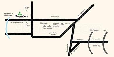 Glentree Homes Glentree Green Park Map - Kalwakurthy, Nagarkurnool ...