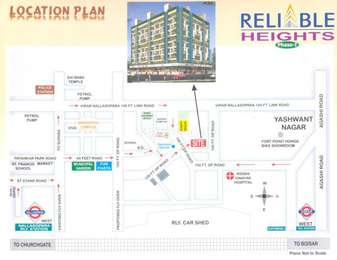 Reliable Homemakers Mumbai Reliable Heights Map - Morya Nagar ...